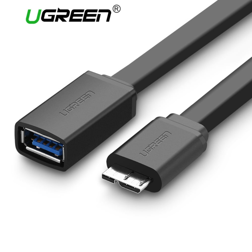CABLE EXTENSION M/H 3.0 USB-A/USB-A 3M NEGROUGREEN US129 | smartstore