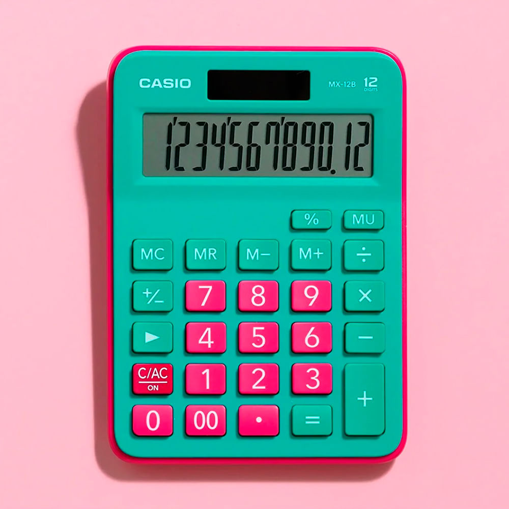CASIO CALCULADORA SOBREMESA MX-12B-GNRD|smart store CASIO CALCULADORA SOBREMESA MX-12B-GNRD|smart store