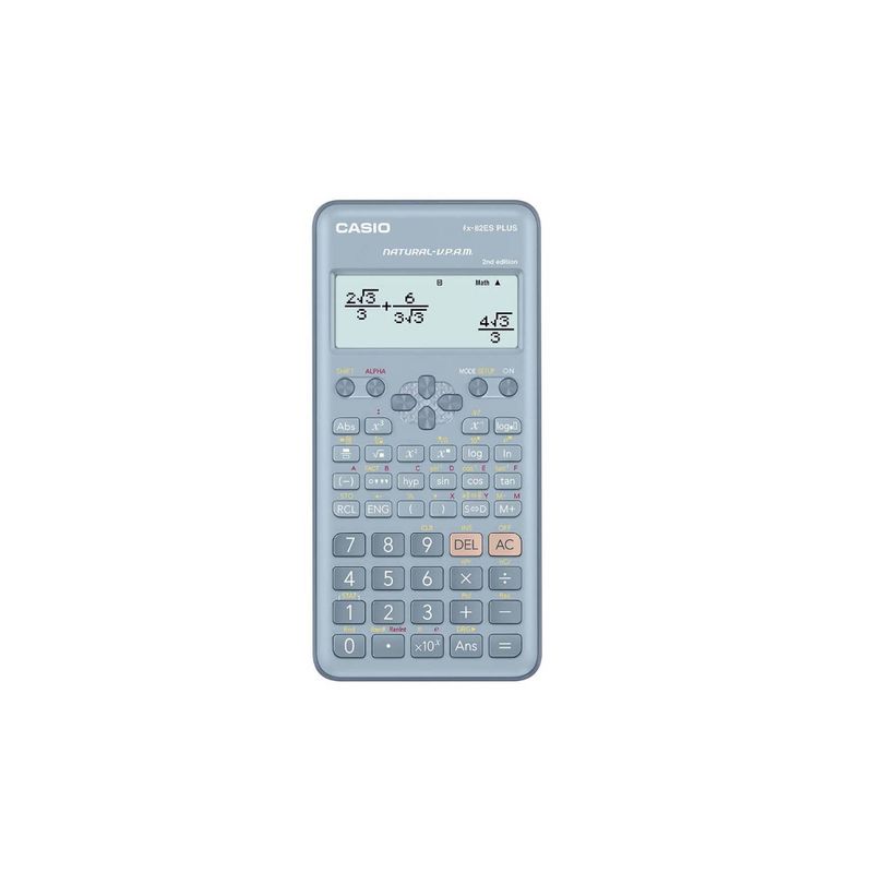 CASIO CALCULADORA CIENTIFICACASIO FX-82ESPLUS-2-BUWDT AZUL|smart store