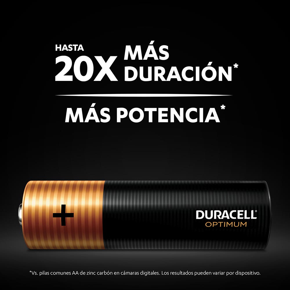 DURACELL OPTIMUM AAAX4|smart store