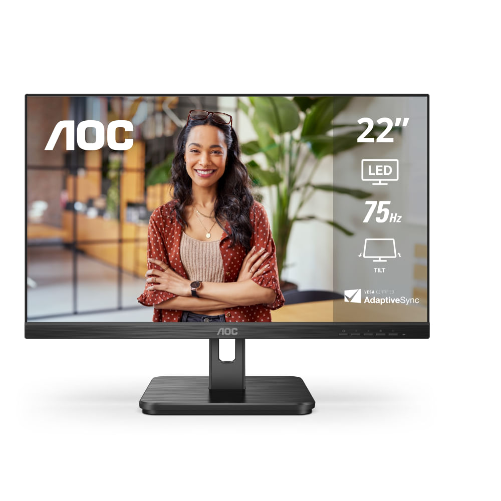 AOC MONITOR 22 FULL HD VA 75HZ | smartstore.cl